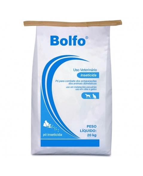 Bolfo Pó Inseticida 20Kg Anti Pulgas Elanco | MONTE REAL