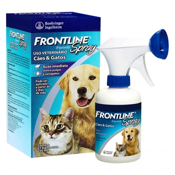 Frontline Spray Antiparasitas 250ml Boehringer | MONTE REAL