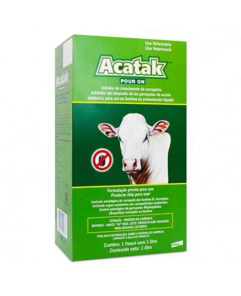 Acatak Pour On Carrapaticida 1 Litro Elanco | MONTE REAL