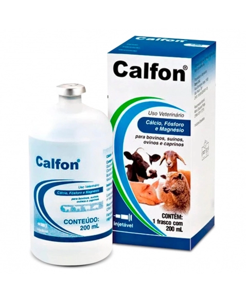 Calfon 200ml Suplemento Bovinos Cálcio Elanco | MONTE REAL