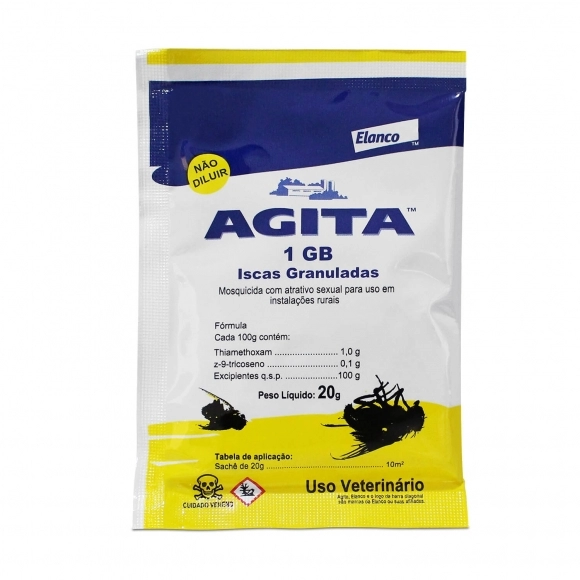 Agita 1GB Iscas Granuladas 20g Elanco | MONTEREAL
